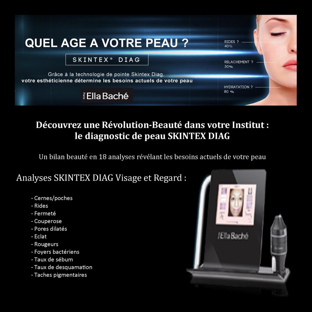 Votre diagnostic de peau avec le SKINTEX DIAG chez Lauriane Beauté
